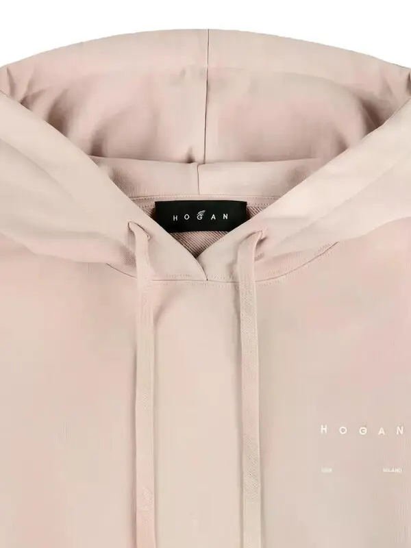 Hogan Logo-print Drawstring Hoodie