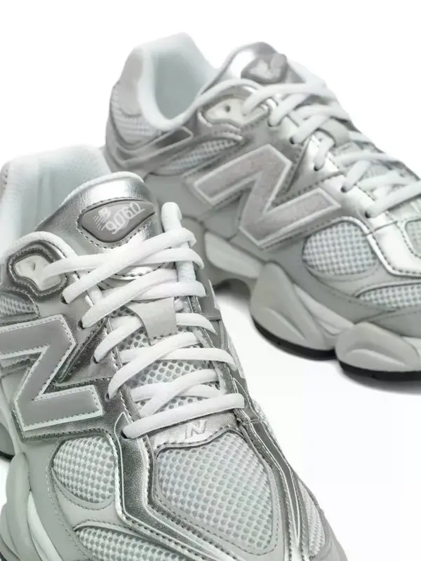 NEW BALANCE 9060 Panelled Sneakers - Silver