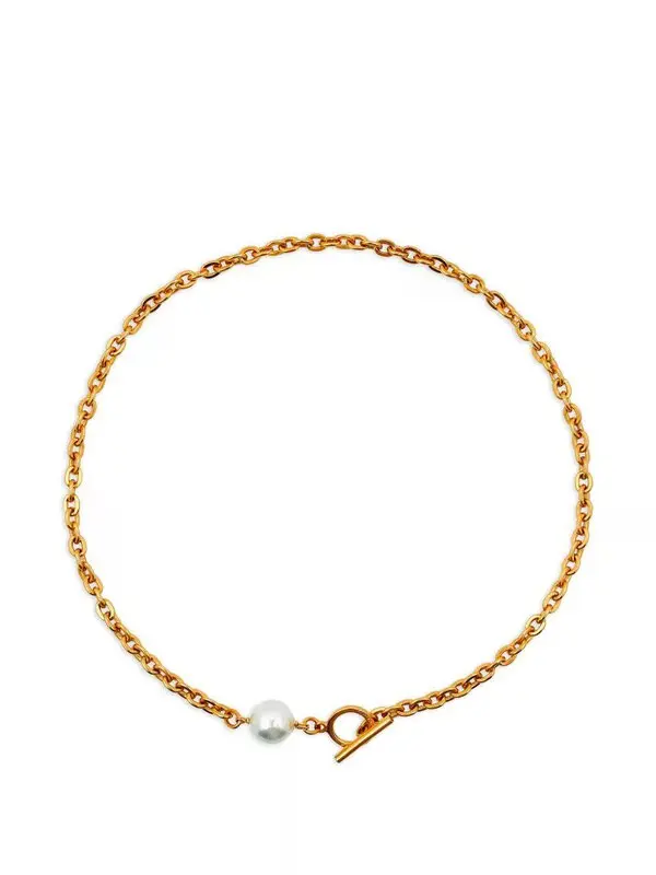 BEN-AMUN Pearl-detail Necklace - Gold