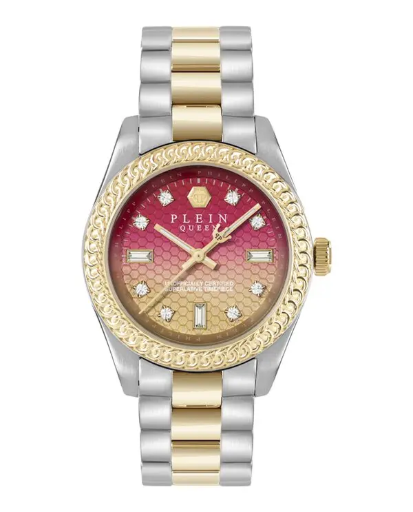 Philipp Plein Queen Supreme Crystal Watch - Stainless Steel