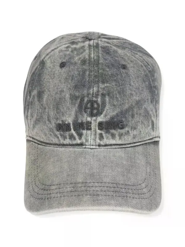 ANINE BING Jeremy Baseball Cap - Grey