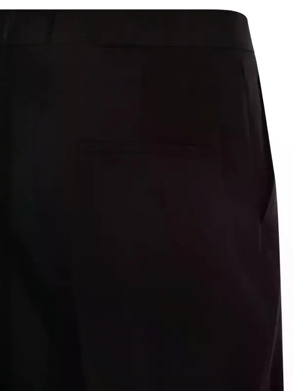 Tagliatore Linen Shorts - Black