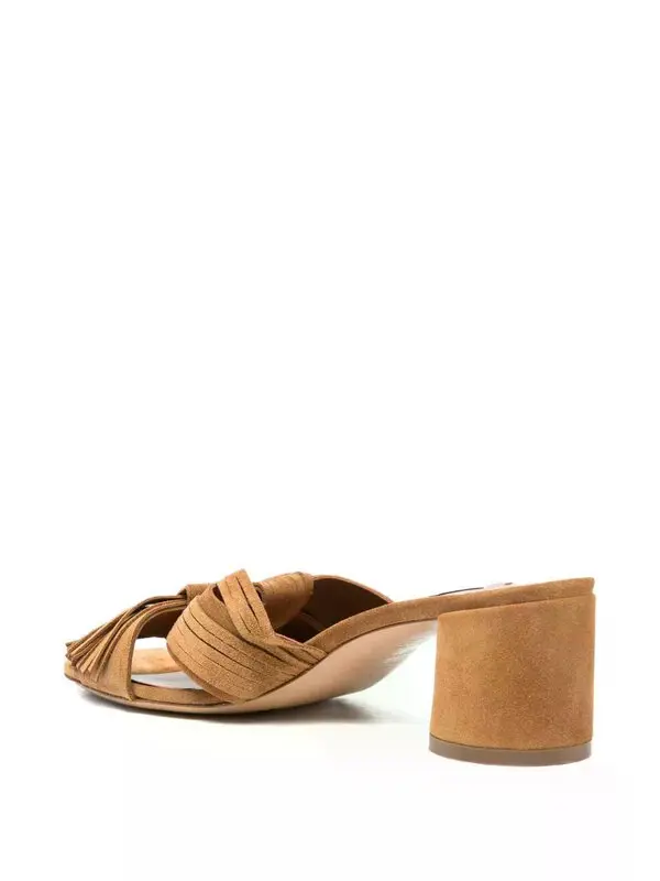 Casadei Nomad Fringe-detail Knotted Sandals