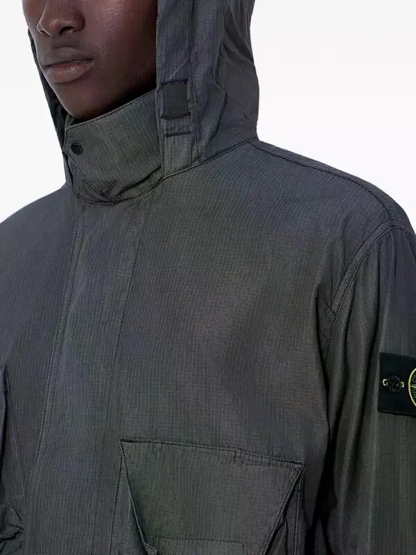 Stone Island Field Ripstop Jacket - Grey