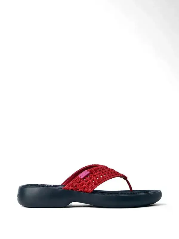 Chloé Woven-strap Sandals - Red