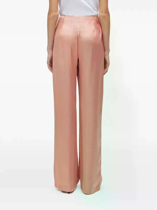 BLUGIRL Satin Palazzo Pants - Pink