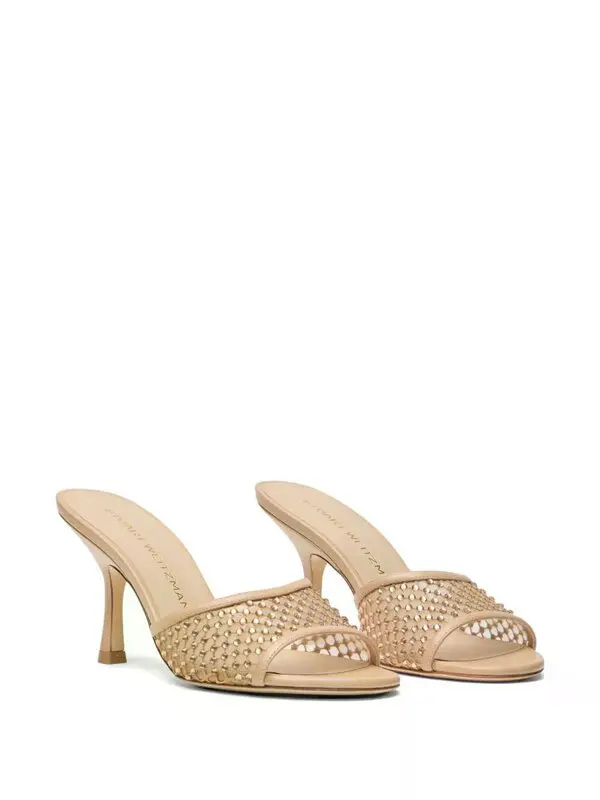 STUART WEITZMAN 8.5cm Bareitall Mules - Neutrals