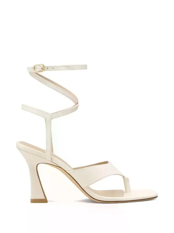 STUART WEITZMAN 8.5cm Vinnie Sandals - White