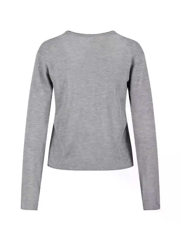 DUNST Buttoned Cardigan - Grey