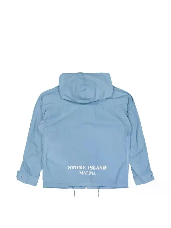Stone Island Micro Brushed Tc S.i. Marina Jacket - Blue