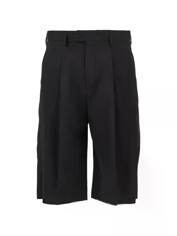 MARSEM Pleated Shorts - Black