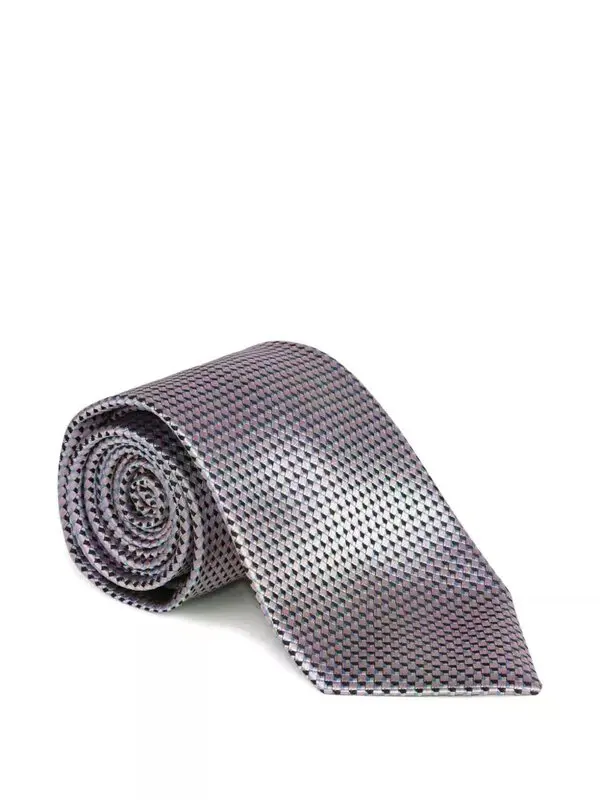 Brioni Pointed-tip Necktie - Pink