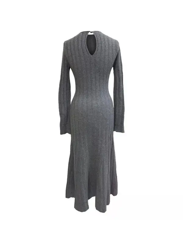 REFORMATION Evan Ribbed-knit Dress