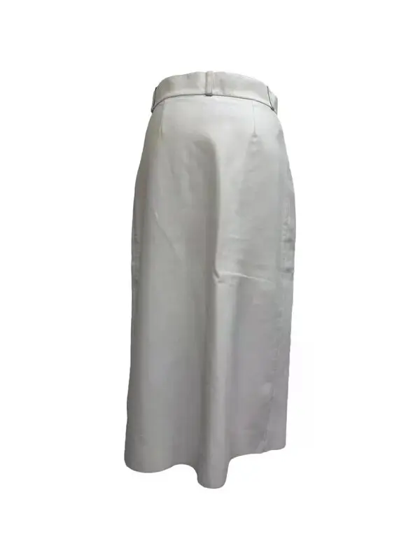 Balenciaga High-rise Leather Skirt