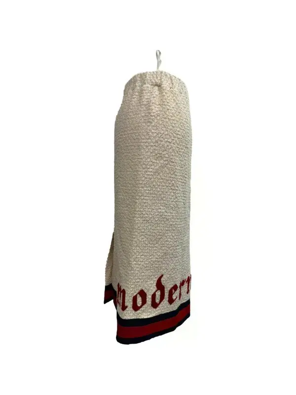 Gucci Modern Future Embroidered Pencil Skirt