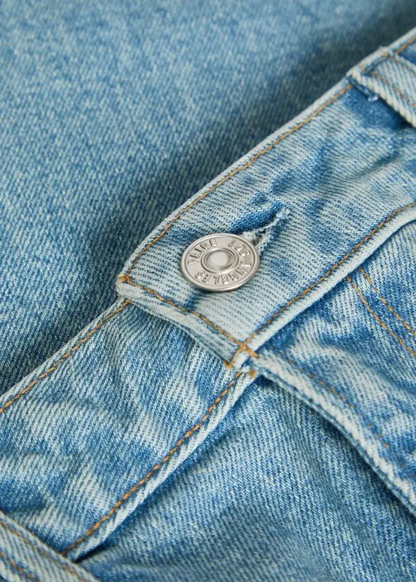 Paige Sofia Flared-leg Jeans - Light Blue