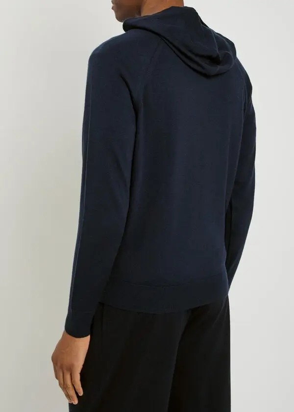 John Smedley Carty Hooded Wool Jumper