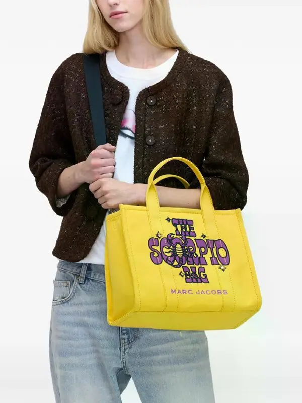 Marc Jacobs Zodiac Embroidered Tote Bag - Yellow
