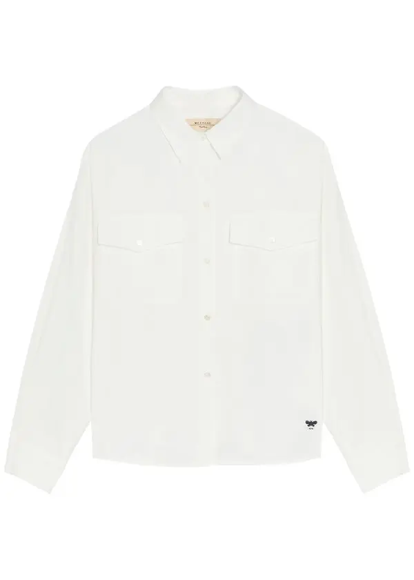 Max Mara Pesi Cotton Shirt - White