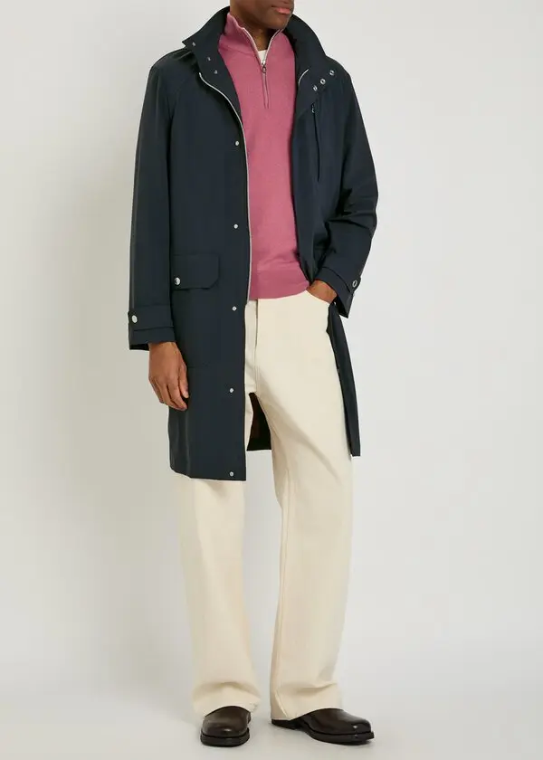 Brunello Cucinelli Hooded Stretch-nylon Jacket