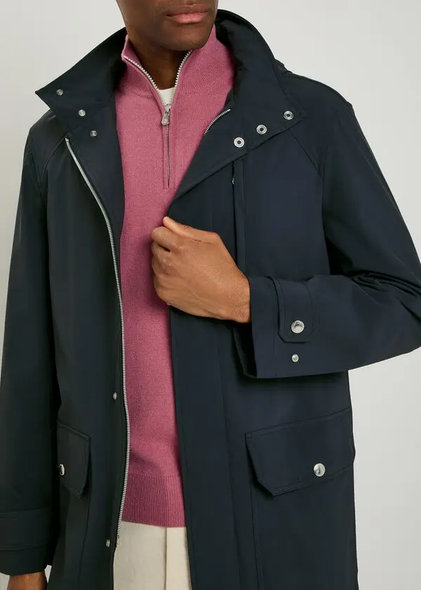 Brunello Cucinelli Hooded Stretch-nylon Jacket