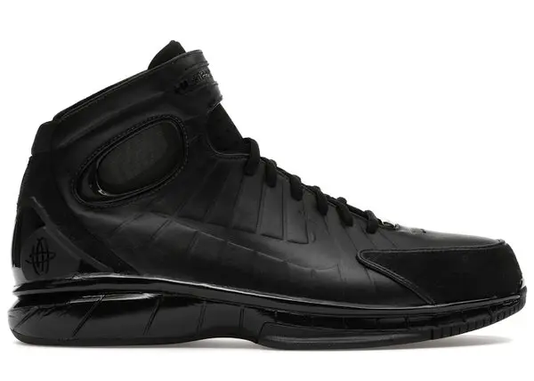 Nike Zoom Huarache 2k4 Ot Performance Basketball Sneakers - Black