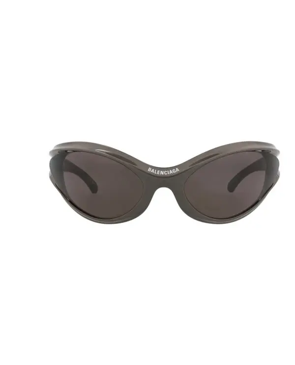 Balenciaga Shieldframe Bio Injection Sunglasses - Grey Grey Grey (bb0317s/30014882/003)