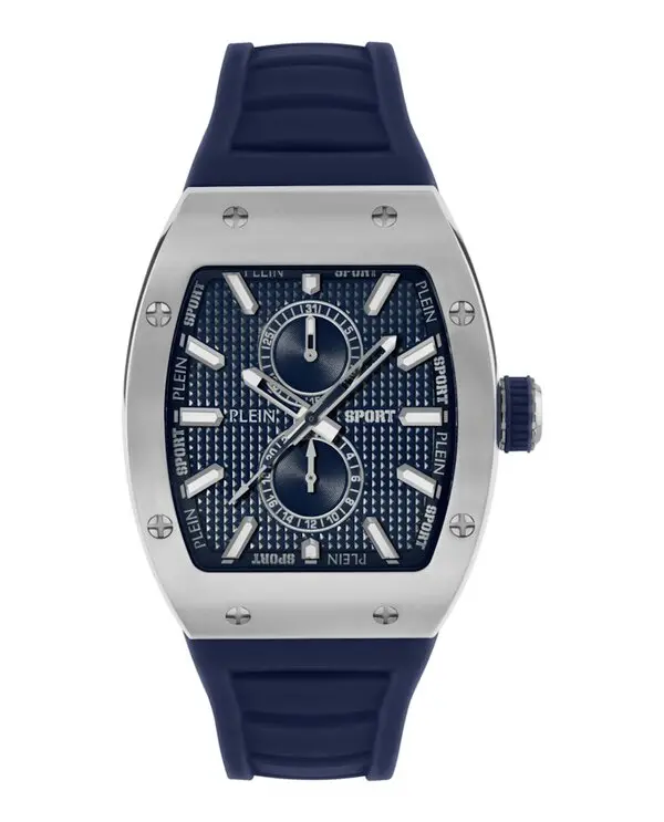PLEIN SPORT Stormbreaker Silicone Strap Watch - Stainless Steel