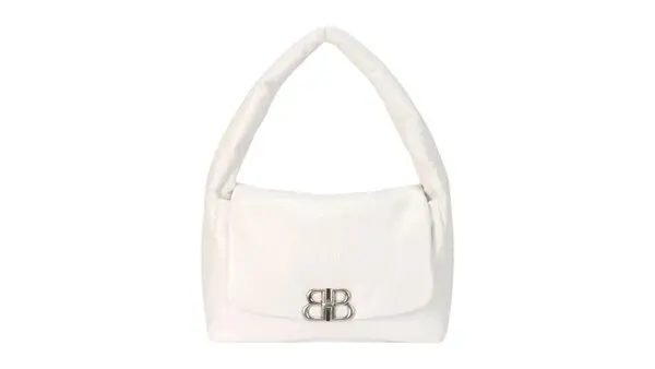 Balenciaga Medium Monaco Sling Bag - Optic White