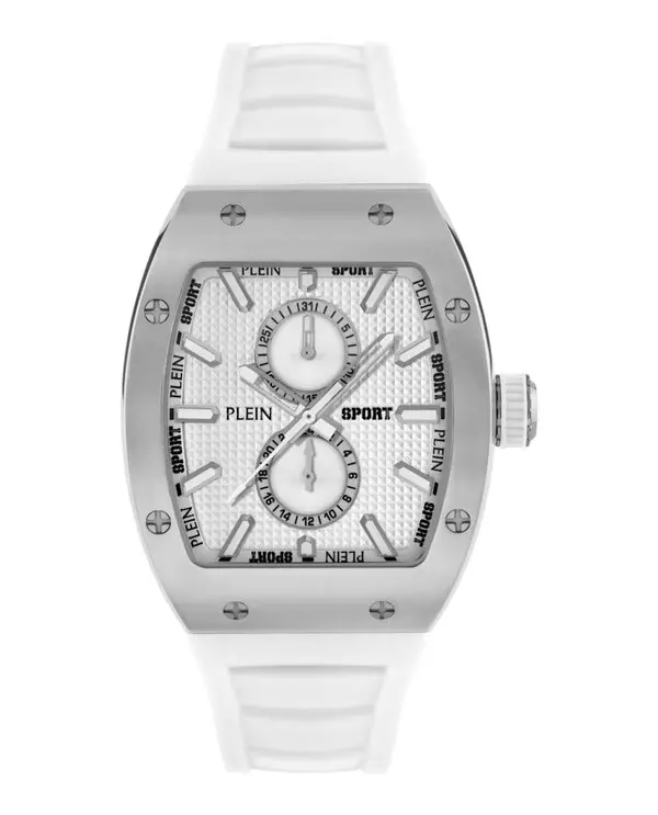 PLEIN SPORT Stormbreaker Silicone Strap Watch - Stainless Steel