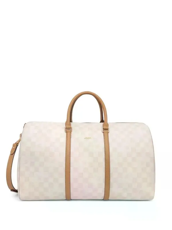 JOOP! Check-patterned Top-handle Luggage - Neutrals