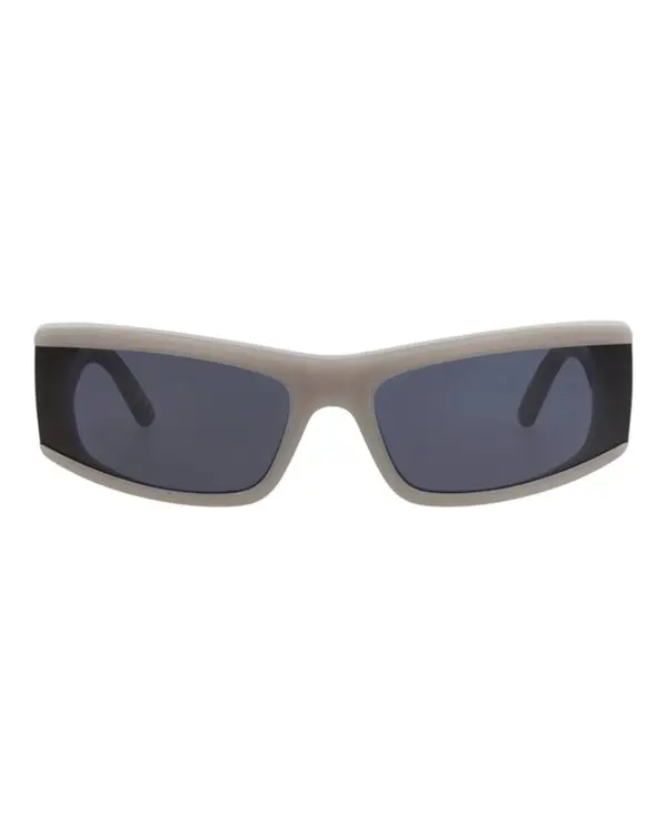 Balenciaga Cat Eyeframe Recycled Acetate Sunglasses - Grey Grey Blue (bb0301s/30014519/003)