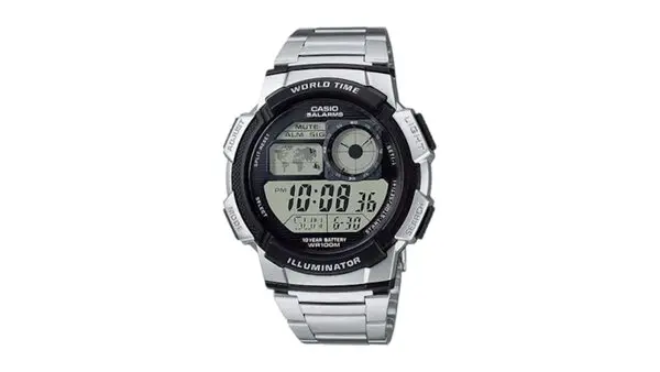 Casio Analog Digital Watch - Stainless Steel