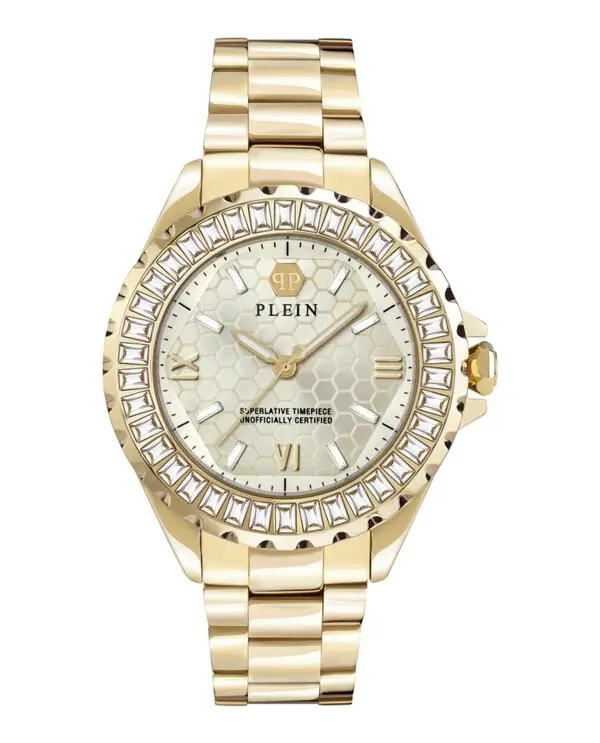 Philipp Plein Plein Heaven Crystal Watch - Stainless Steel
