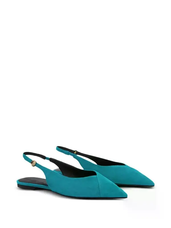 Furla Sfera Pointed-toe Slingback Ballet Flats