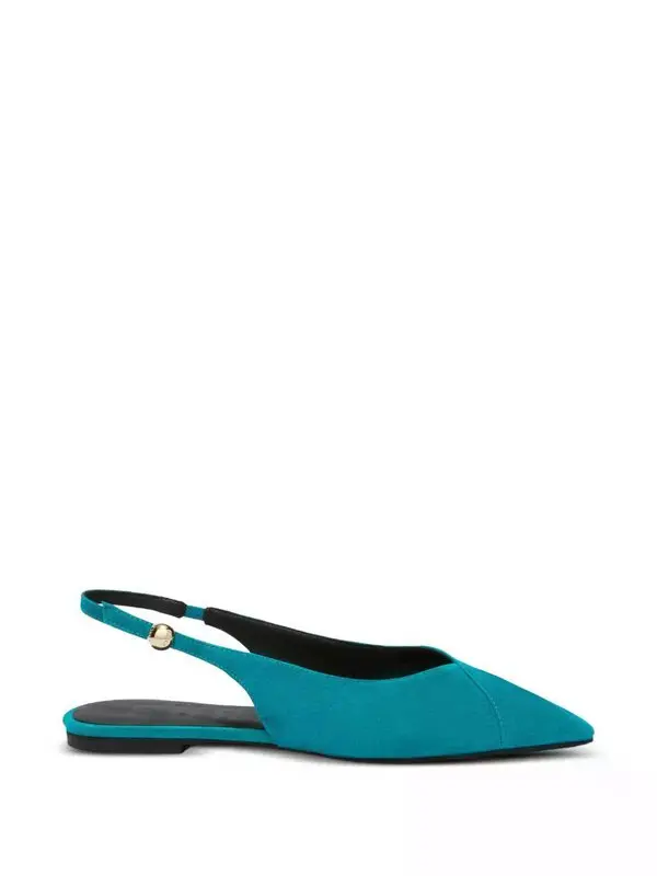 Furla Sfera Pointed-toe Slingback Ballet Flats