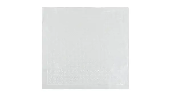Givenchy 4g Monogram Pocket Square - White
