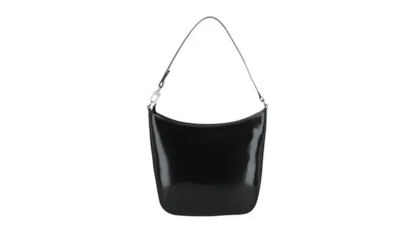 BYFAR Patent Leather Shoulder Bag - Black