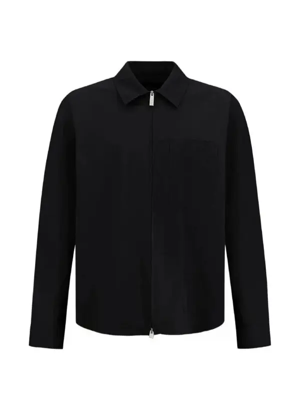 Herno Zip-up Shirt Jacket - Black