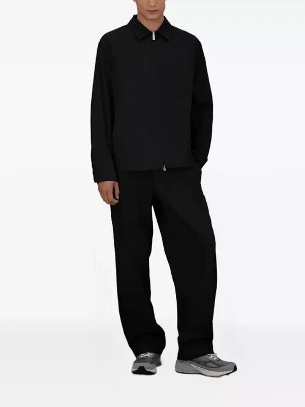 Herno Zip-up Shirt Jacket - Black