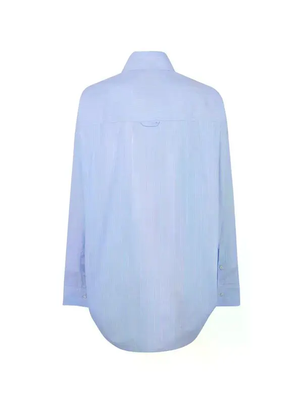 Mihara Yasuhiro Stud-embellished Striped Shirt