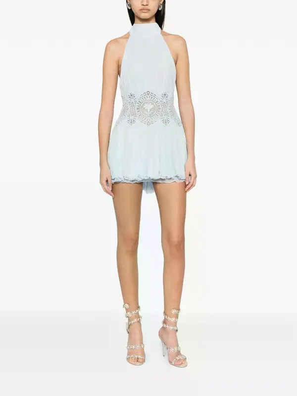 Retrofete Nirvanna Mini Dress - Blue