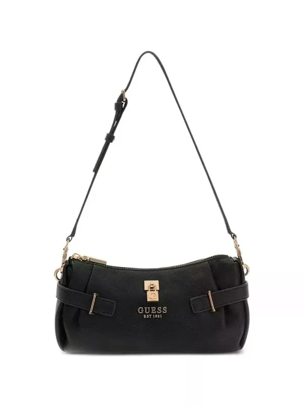 Guess Yesba Padlock Shoulder Bag - Black