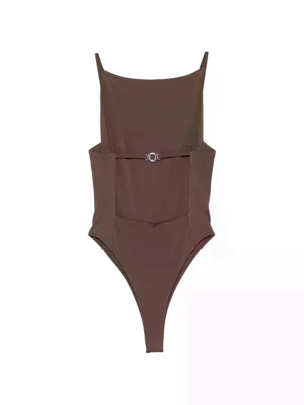 Jacquemus The Sole One-piece Swimsuit - Brown