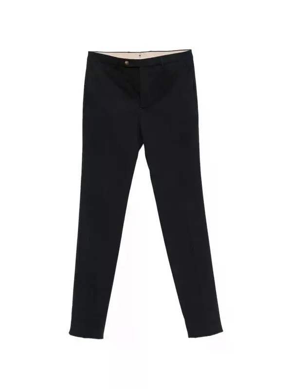 BERWICH Vulcano Button-fastening Trousers - Blue