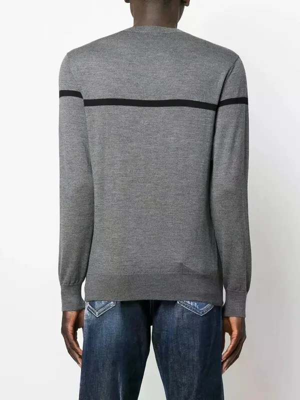 Dsquared2 Logo-embroidered Wool Jumper