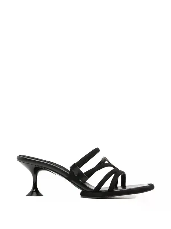 SERGIO ROSSI Multi-strap Sandals - Black