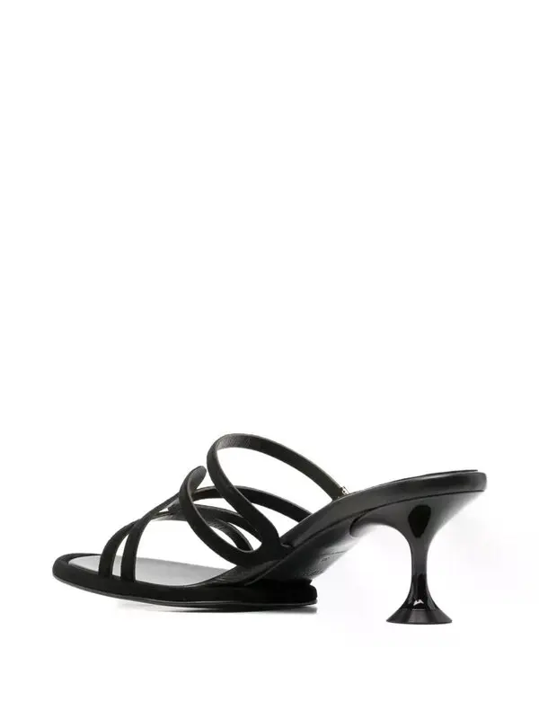 SERGIO ROSSI Multi-strap Sandals - Black