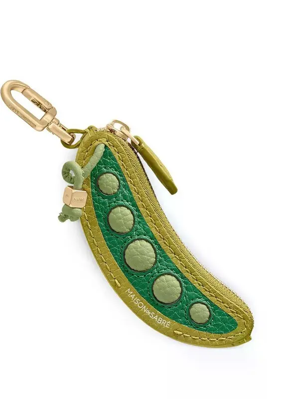 MAISON DE SABRE Sabrémoji™ Leather Bag Charm - Green
