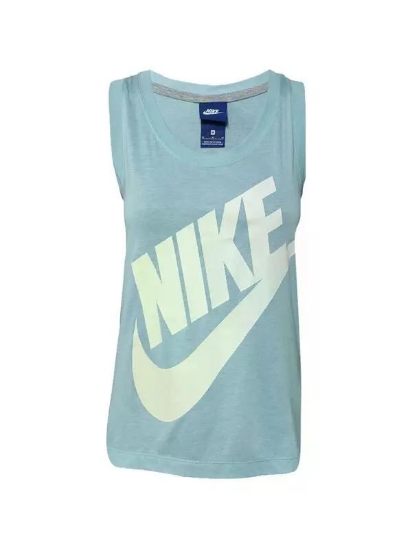 Nike Logo-print Tank Top - Blue